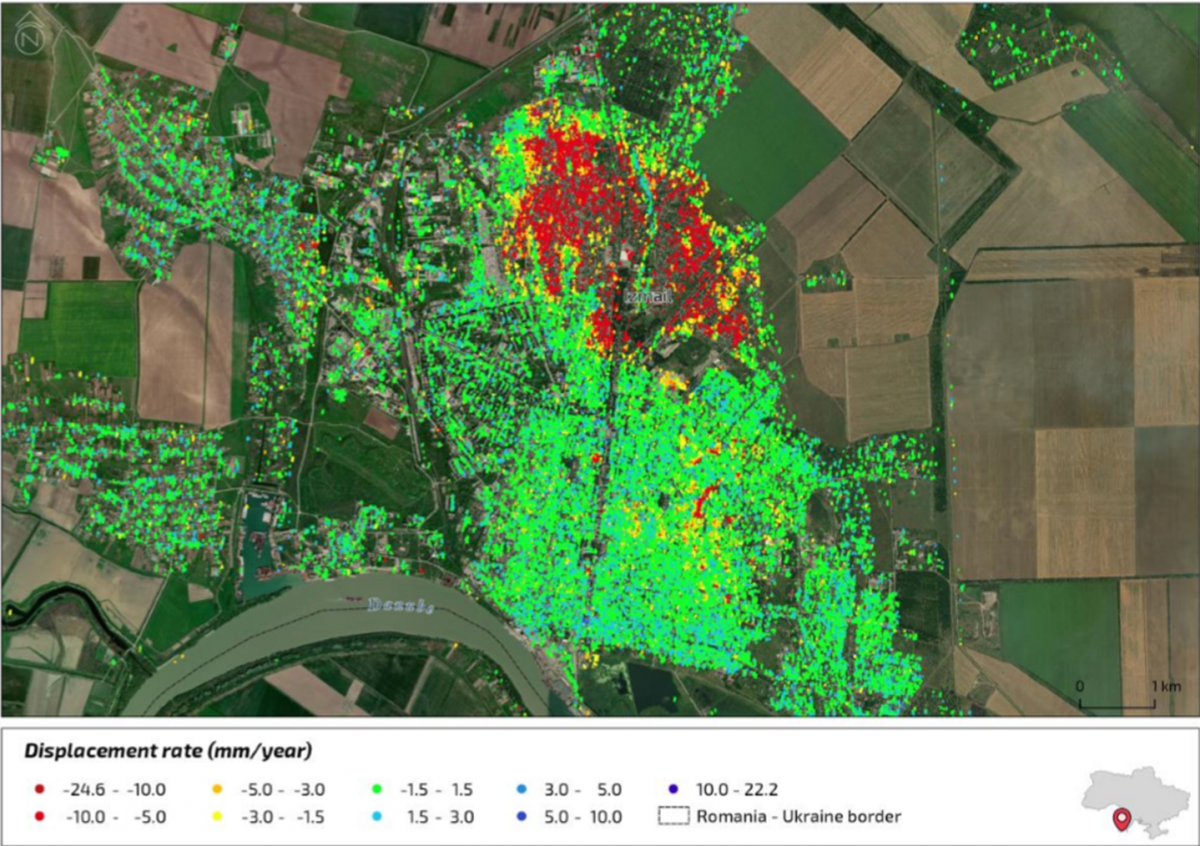 Infrastructure displacement in sedimentary areas - Kepler Space Inc.
